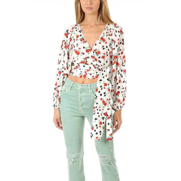 A.L.C. | Tops | New Alc Carla Top In Eggshell | Poshmark